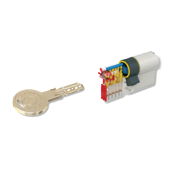 CES High Security Knob Cylinder Door Lock - REVERSIBLE - Made in Germa – Hartmann Tresore Online ...