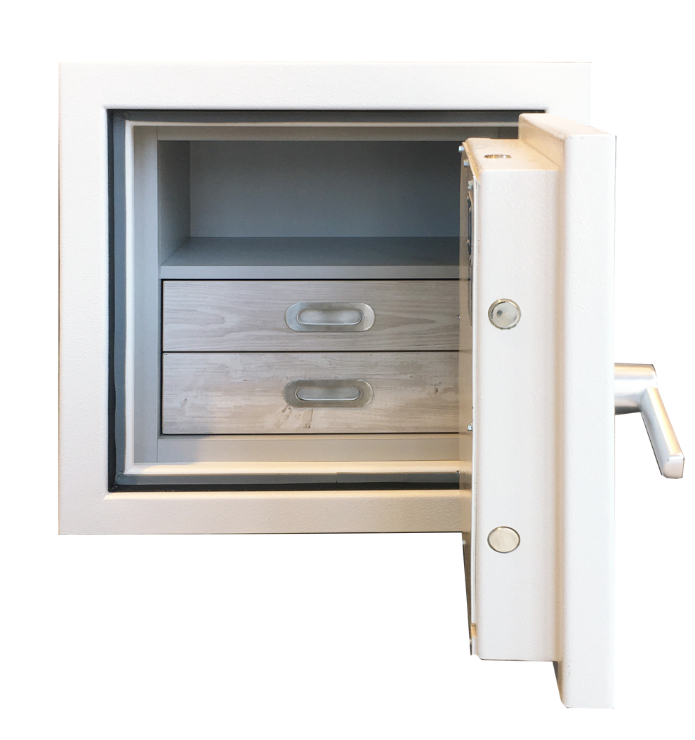 Luxury Safes - SÜPERB "XS" with digital lock and 2 drawers lined with ...